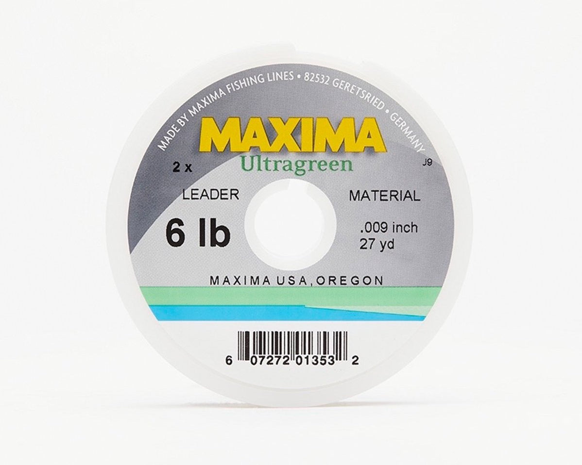 Maxima Ultragreen Fishing Line - Leader Wheel - Spawn Fly Fish– Spawn ...