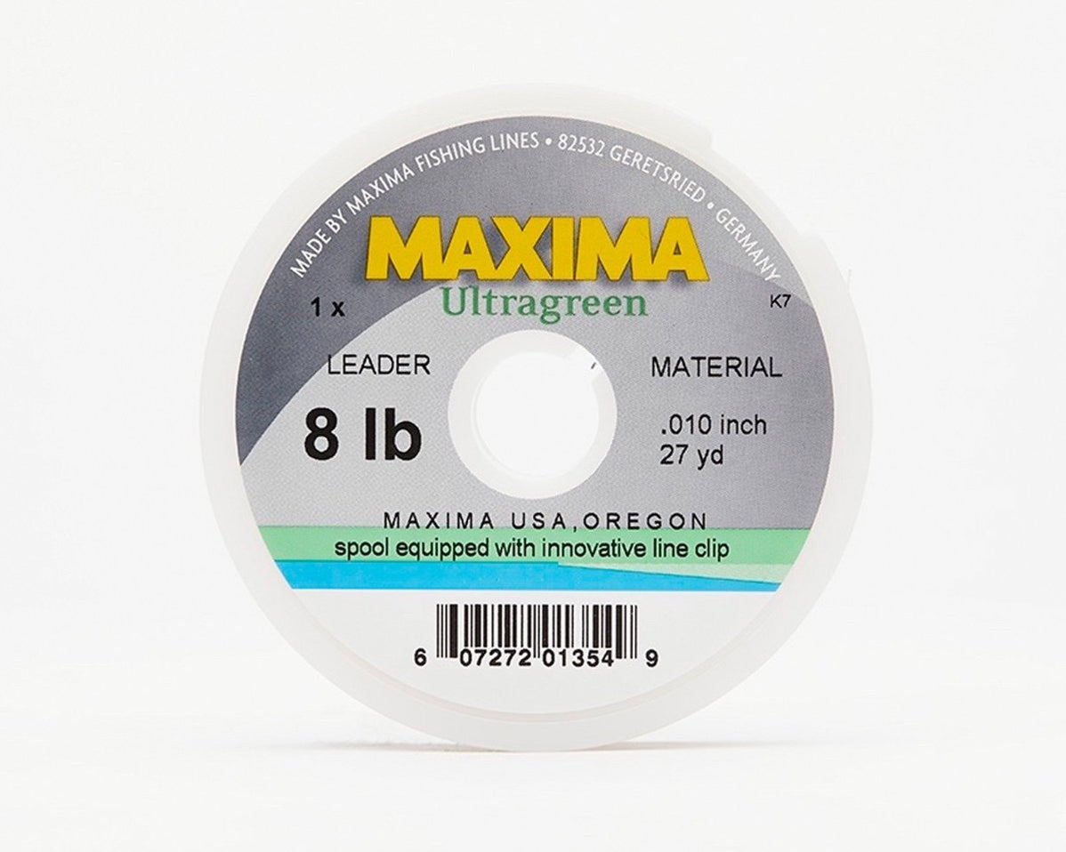 Maxima Ultragreen Fishing Line - Leader Wheel - Spawn Fly Fish– Spawn ...